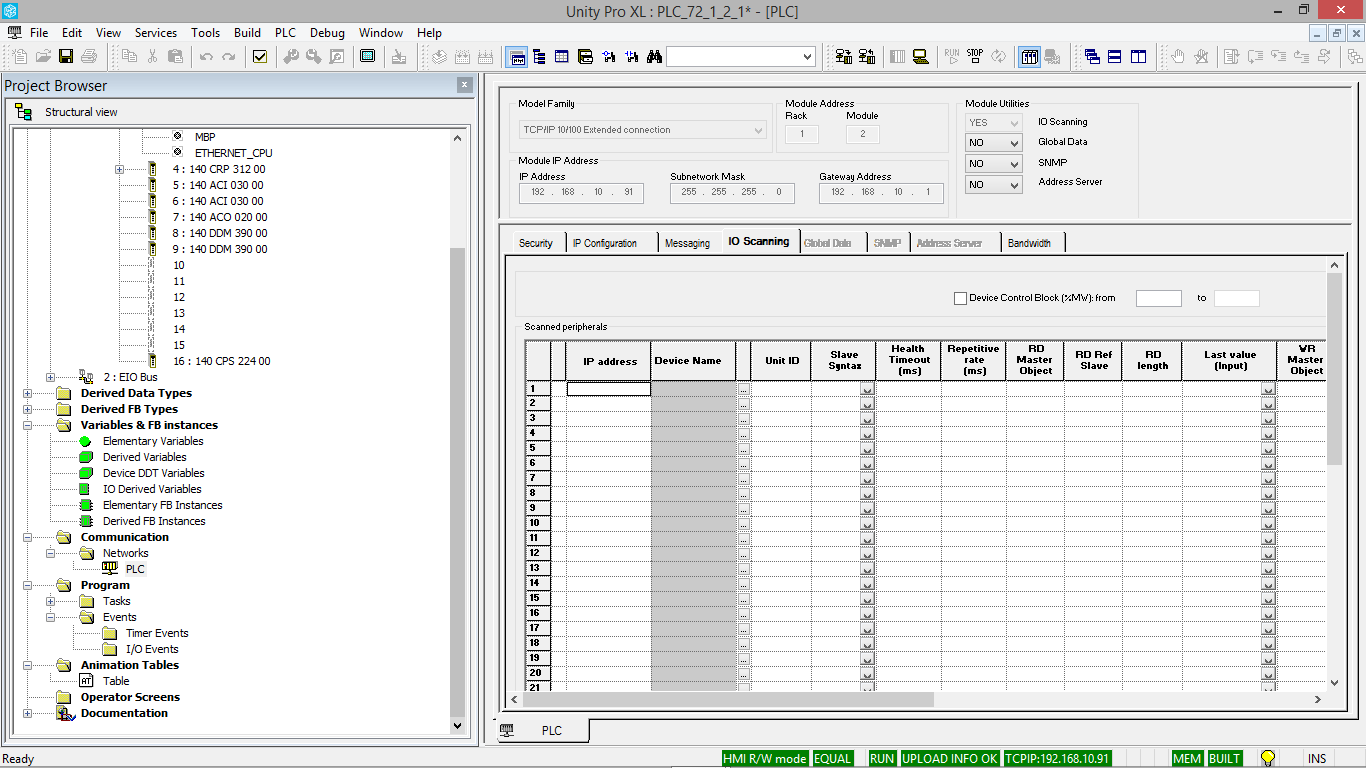 3 Easy Steps to Share Data Between Modicon Quantum PLCs Using Schneider Electric Unity Pro XL